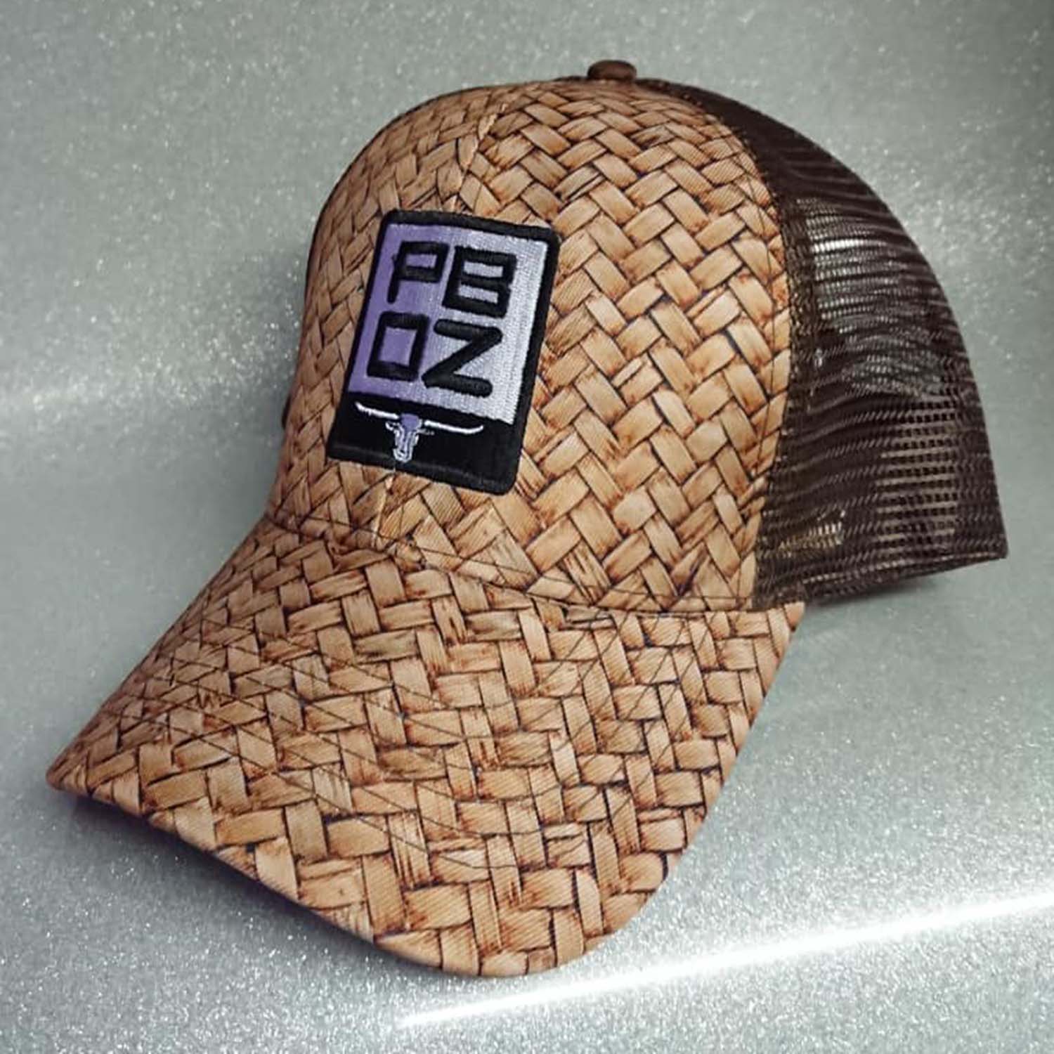 PBOZ Straw trucker meshy cap | PBOZ Australia